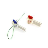 Quality 45.5*25.5*18.5 mm Twist Tight Clear PC Bar Code Water Meter Security Seal Yellow for sale
