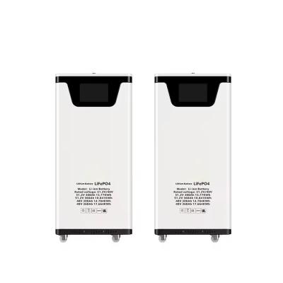 중국 바닥에 장착된 가정용 에너지 저장 솔루션: 51.2V 300Ah/400Ah 15KWh 리?? 이온 배터리 시스템 판매용