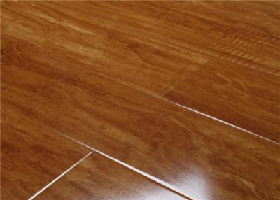 Cina Pavimentazione scura del laminato di lucentezza di Eco alta, copertura laminata del madiere flottante per l'uso residenziale in vendita