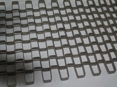 Chine Nourriture séchant résistant à hautes températures d'argent de ceinture de chaîne de convoyeur d'acier inoxydable à vendre