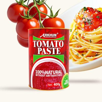 Pâte de tomate d' étain de saveur originale Protégez la fraîcheur Gardez le lieu frais et sec