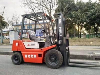 Chine Longhua 2022 HELI 2.5 tonnes chariot élévateur à GPL CPYD25 avec moteur K25 source d'alimentation moteur diesel à vendre