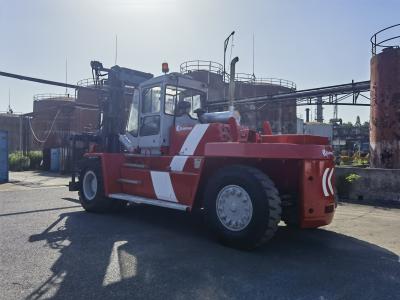 Κίνα 25 τόνων μεταχειρισμένο ανελκυστήρα Kalmar με πλευρική μετατόπιση και κινητήρα ντίζελ 3 πέλματος προς πώληση