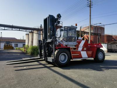 Κίνα 25 τόνων μεταχειρισμένο ανελκυστήρα Kalmar με πλευρική μετατόπιση και κινητήρα ντίζελ 3 πέλματος προς πώληση