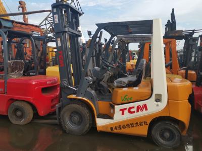 Κίνα 2500 κιλά Βάρος Χρησιμοποιημένο φορτηγό TCM FD25T6 2,5 τόνους Ιαπωνία Αρχικό σε καλή κατάσταση προς πώληση