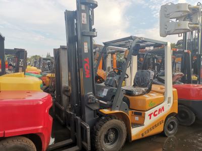 Κίνα 2500 κιλά Βάρος Χρησιμοποιημένο φορτηγό TCM FD25T6 2,5 τόνους Ιαπωνία Αρχικό σε καλή κατάσταση προς πώληση