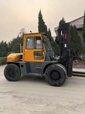 Κίνα Χρησιμοποιούμενο φορτηγό TCM FD80 με κινητήρα ντίζελ με CE 4,5m ύψος ανύψωσης 6m/s ταχύτητα εξαιρετική κατάσταση προς πώληση