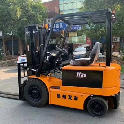 중국 포크 길이 1200mm HANGCHA H20 2톤 전기 포크리프트 식품 음료 상점 판매용