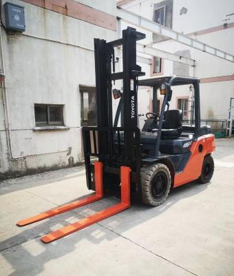 Κίνα Ιαπωνία Αρχικό FD45 Ντίζελ Χρησιμοποιούμενο Φορκοστάσιο TCM 4,5 Τόνων σε άριστη κατάσταση εργασίας προς πώληση
