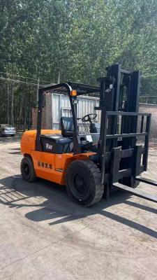중국 헝차 R100 R30 디젤 포크크리프트 5000kg 가구 가게의 창고 운영 판매용