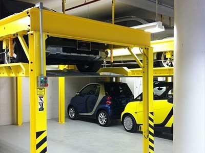 중국 SUV 주거용 주차장 리프트 2500kg 4 포스트 스토리지 리프트 판매용