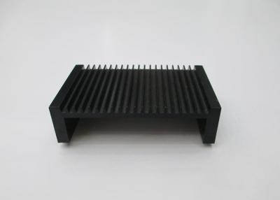Chine Le noir a anodisé les profils en aluminium de radiateur, radiateurs en aluminium expulsés de radiateur à vendre