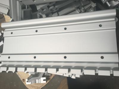 Ασημένια σχεδιαγράμματα αργιλίου χρώματος βιομηχανικά με CNC τη διάτρηση