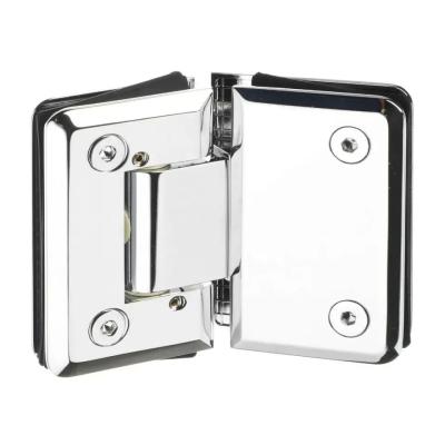 Chine Laiton en alliage de zinc acier inoxydable de charnière de 135 degrés pour l'aileron balayé par clôture de porte de douche à vendre