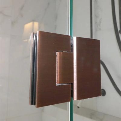 Chine Laiton en alliage de zinc acier inoxydable de charnière de 135 degrés pour l'aileron balayé par clôture de porte de douche à vendre