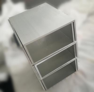 Chine L'extrusion en aluminium de profilé en u profile l'alliage 6063 T5 d'aluminium avec la coupe de précision à vendre