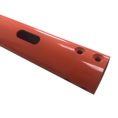 Chine Pièces en aluminium anodisées par Machinined rondes en aluminium de commande numérique par ordinateur de tube de précision à vendre
