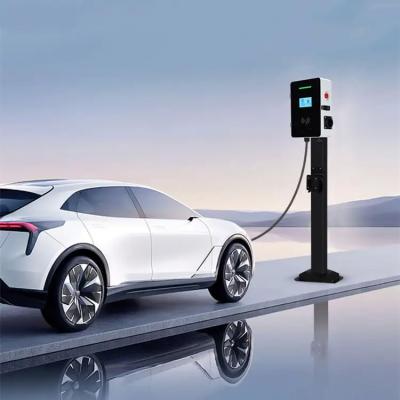 Cina Single Gun Type2 7 Kilowatt Stazione di ricarica per veicoli elettrici montata a parete Display LCD in vendita