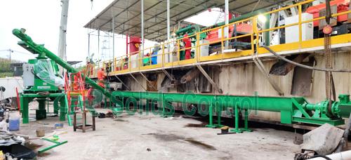 Gestión de desechos de perforación a base de agua