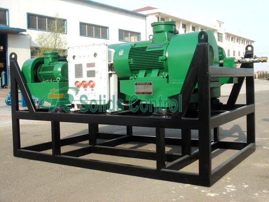 Centrifugeuse horizontale de décanteur de gisement de pétrole d'opération facile