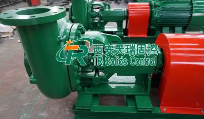 Chine Pompe de boue centrifuge de sable de boue de mission de perçage pour le champ de perçage de gisement de pétrole à vendre