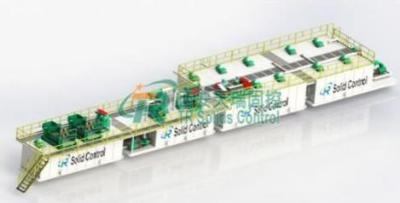 Chine L'api/OIN a délivré un certificat l'économie d'énergie de système de boue pour le traitement de boue de perçage à vendre