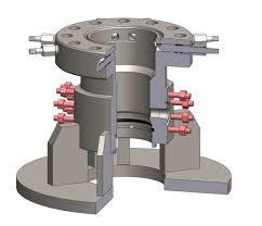 Κίνα PSL1 70MPa 5000KN ANSI 4130 Wellhead Tubing Head προς πώληση
