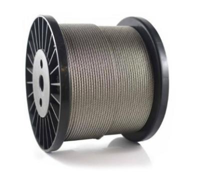 Κίνα ένδυση 40mm - ανθεκτικό γαλβανισμένο 6X12 σχοινί χαλύβδινων συρμάτων προς πώληση