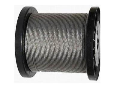Κίνα ένδυση 40mm - ανθεκτικό γαλβανισμένο 6X12 σχοινί χαλύβδινων συρμάτων προς πώληση