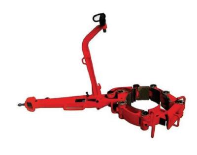 Chine Enveloppe prolongée Tong With Hinge Jaw de gisement de pétrole d'acier au carbone à vendre