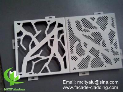 Cina Sistemi architettonici bianchi della facciata di colore 3mm del rivestimento di alluminio della facciata della parete della costruzione in vendita