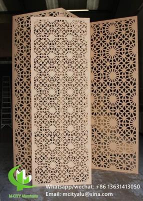 Cina Il laser dell'alluminio ha tagliato lo strato del pannello per il pannello di parete perforata della decorazione del recinto in vendita