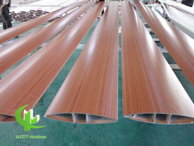 Cina il grano di legno di 300mm ha espulso orizzontale di alluminio delle lame del profilo o modello verticale in vendita