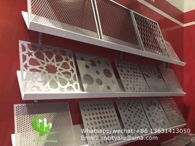 China Het scherpe paneel van de aluminiumlaser voor de gordijngevel van de omheiningsvoorgevel met 2.5mm het paneel van het diktemetaal Te koop