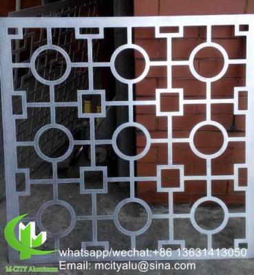 China het metaal CNC sneed paneel perforeerde 3mm het bekledingspaneel van het Metaalaluminium voor gordijngevel Te koop
