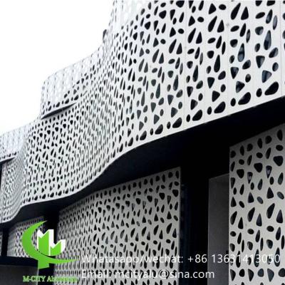 China Bekledingspaneel 2.5mm van het aluminium snijdend paneel dikte voor voorgeveldecoratie Te koop