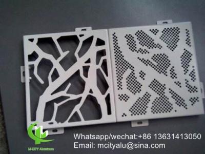 Cina pannelli di alluminio del taglio del laser di spessore di 2.5mm fuori del rifornimento del giardino del rivestimento murale in vendita