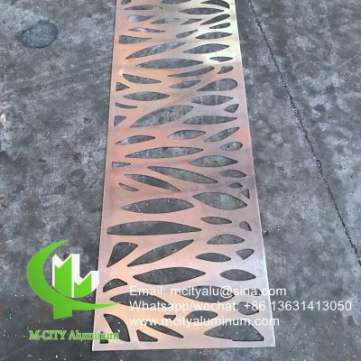 Cina adatti a stile lo strato di piegamento 2.5mm dello schermo del metallo del rivestimento di alluminio della facciata spessore per la decorazione della facciata della parete divisoria in vendita