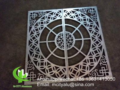 Cina forma di piegamento decorativa esteriore del rivestimento esterno della parete dell'alluminio di 600x600mm in vendita