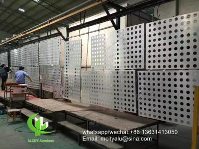 Cina Colore di alluminio perforato della lega di alluminio del rivestimento 3003 della parete esterna su misura in vendita