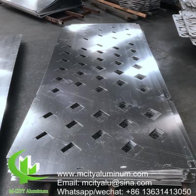 Cina Pannello decorativo scolpito di taglio di CNC del pannello di rivestimento della parete della facciata di alluminio in vendita