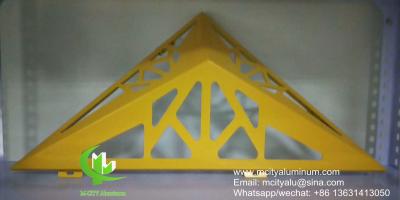 Cina 3D ha perforato il rivestimento decorativo di alluminio della parete della facciata della facciata in vendita