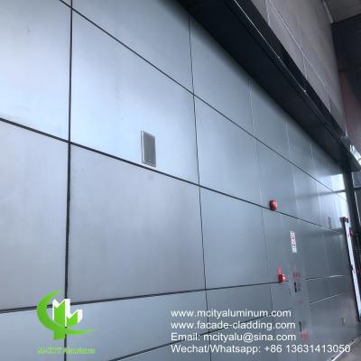 Cina Metal la polvere solida di alluminio del pannello 1000x2000mm della parete divisoria del fornitore della facciata ricoperta in vendita