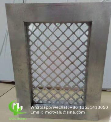 Cina La maglia di alluminio con la struttura per la decorazione della finestra tutta la dimensione può essere fatta in vendita