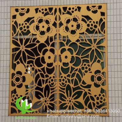 Cina spessore di piegamento dello strato 2.5mm del pannello del foglio per impiallacciatura del metallo del rivestimento di alluminio solido della facciata per la decorazione della facciata della parete divisoria in vendita