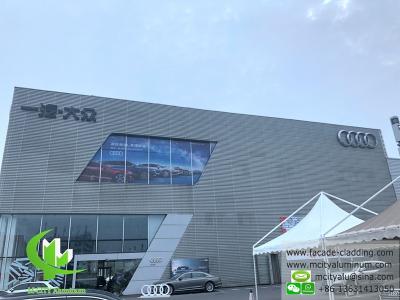 Cina Metal la parete divisoria della facciata della parete del metallo di alluminio perforato del rivestimento in vendita