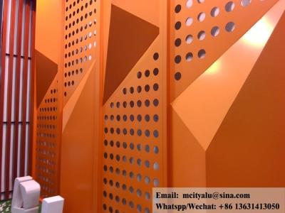 中国 2.5mmの厚さレーザーはアルミニウム パネル3Dのアルミニウム正面のクラッディングの曲がるシートを切りました 販売のため