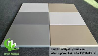 Cina Strato di alluminio solido di alluminio formato del pannello di rivestimento con colore grigio in vendita