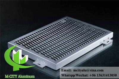 Cina Spessore di progettazione perforato rivestimento di alluminio rivestito 3mm della facciata della polvere in vendita