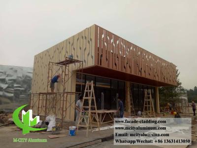 Cina Pannelli di alluminio del metallo del rivestimento PVDF 3mm della parete della facciata architettonica in vendita